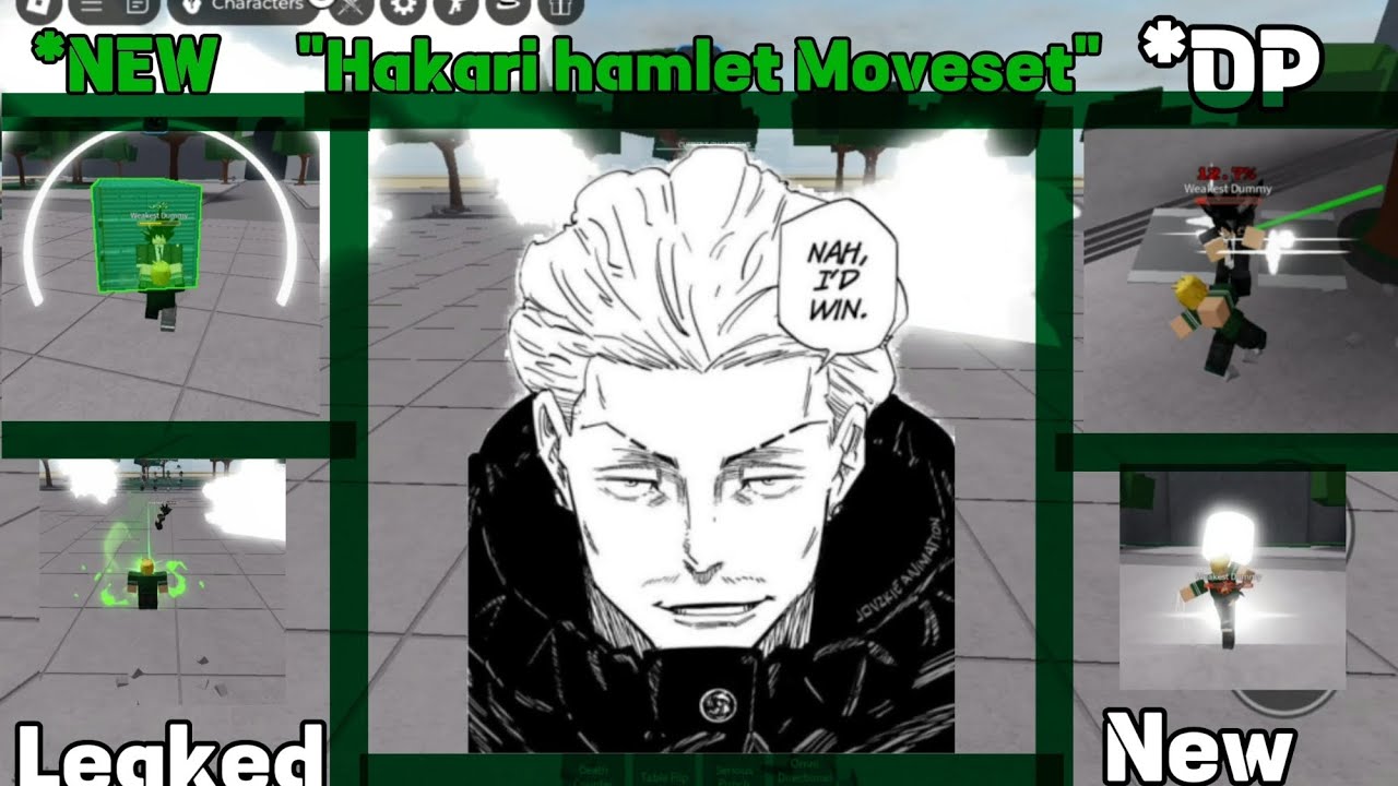 *NEW BEST🟢💪*Hamlet Hakari Moveset|Join my discord|Green VFX & SFX And ...