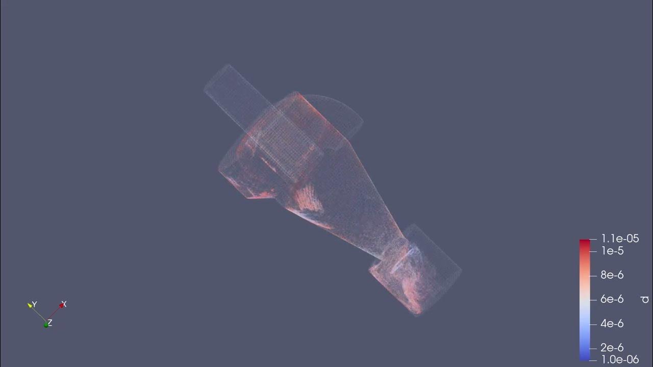 3D printable cyclone separator - OpenFOAM CFD analysis - YouTube