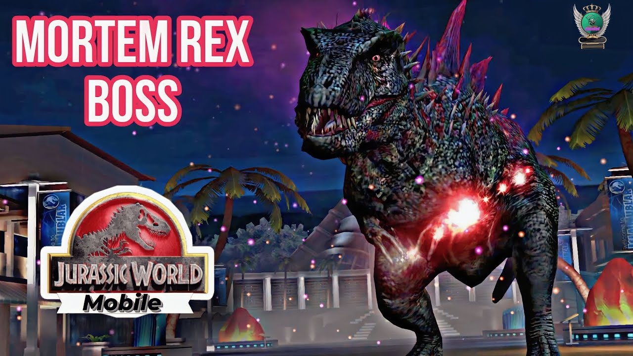 I Defeated Mortem Rex Boss in Jurassic World Mobile ( Part 29 ) - YouTube