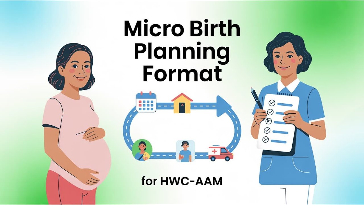 Micro birth planning format for NQAS village health centre # ...