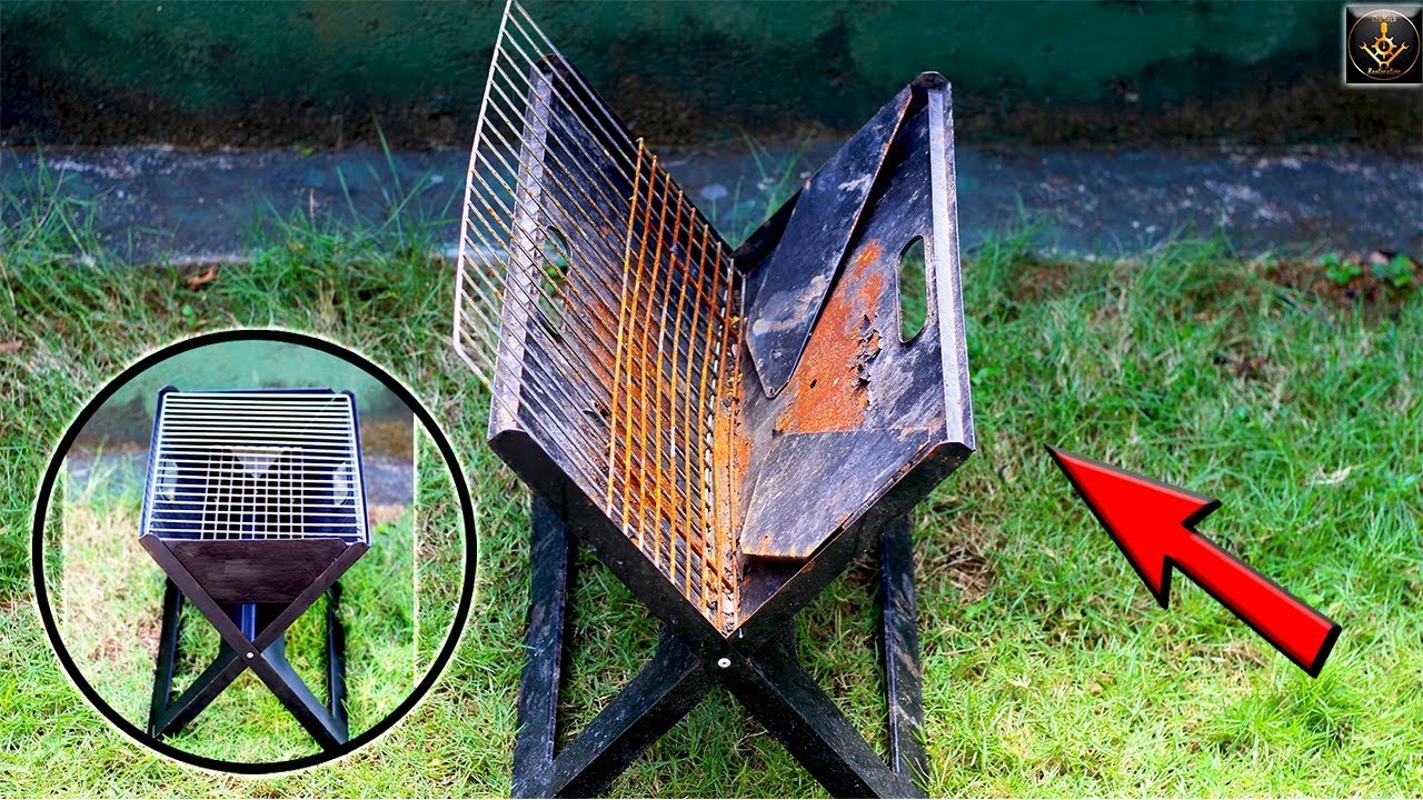 Cheap BBQ Grill Restoration | Rebuild And Save - YouTube