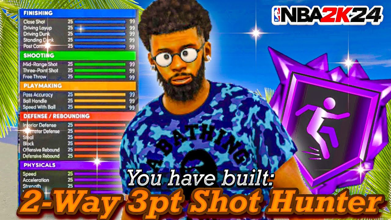 This 2-Way 6’3 Point Guard Build is DOMINATING NBA 2K24 - YouTube