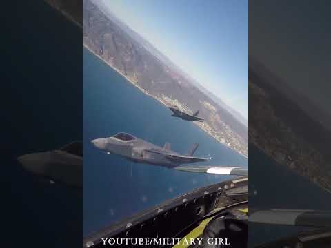 F-35A, F-22, A-10C, F-16, P-51 Joint Flight #exercise #training #usarmy #military #marines # ...