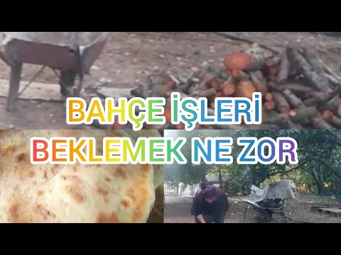 GÜNLÜK VLOG/BAHÇE İŞLERİ/KIRK YILLIK USTA YARDIMA GİTTİ/VLOG