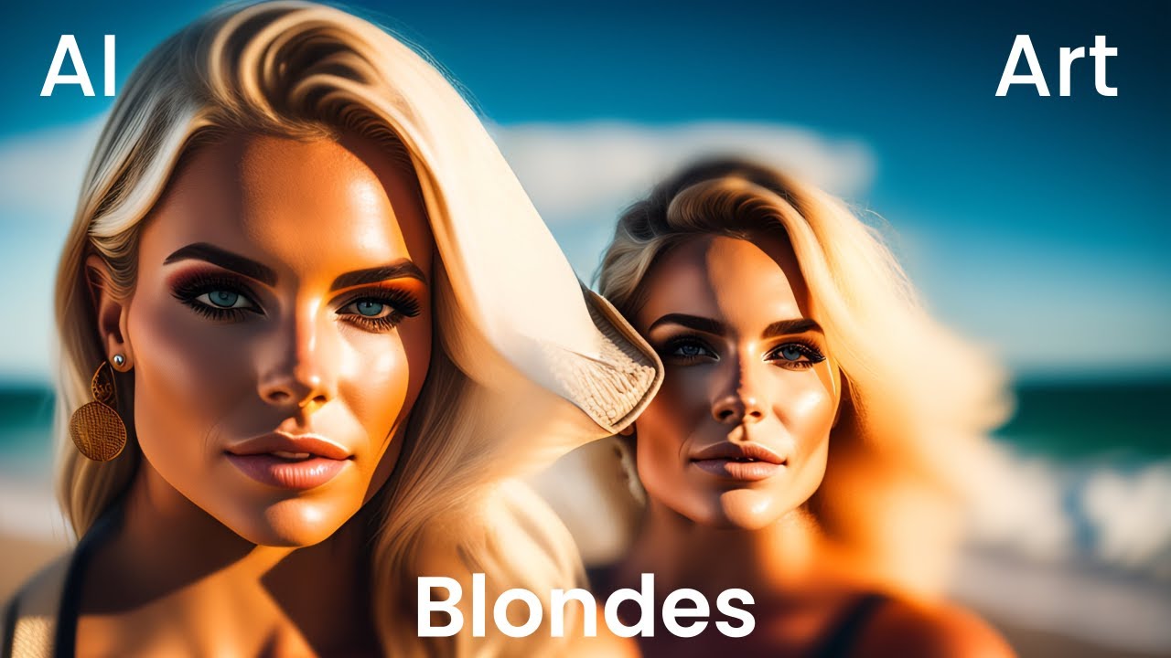 Blondes AI Lookbook - YouTube