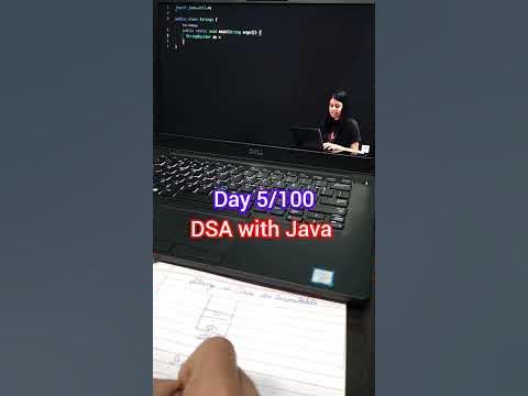 Day 5/100 Learning DSA With Java #java #dsa #shorts - YouTube