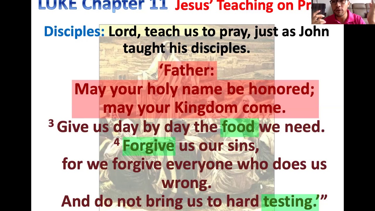 Online Classroom Series: Bible Knowledge SPM Luke Chapter 11 (Part 1 ...