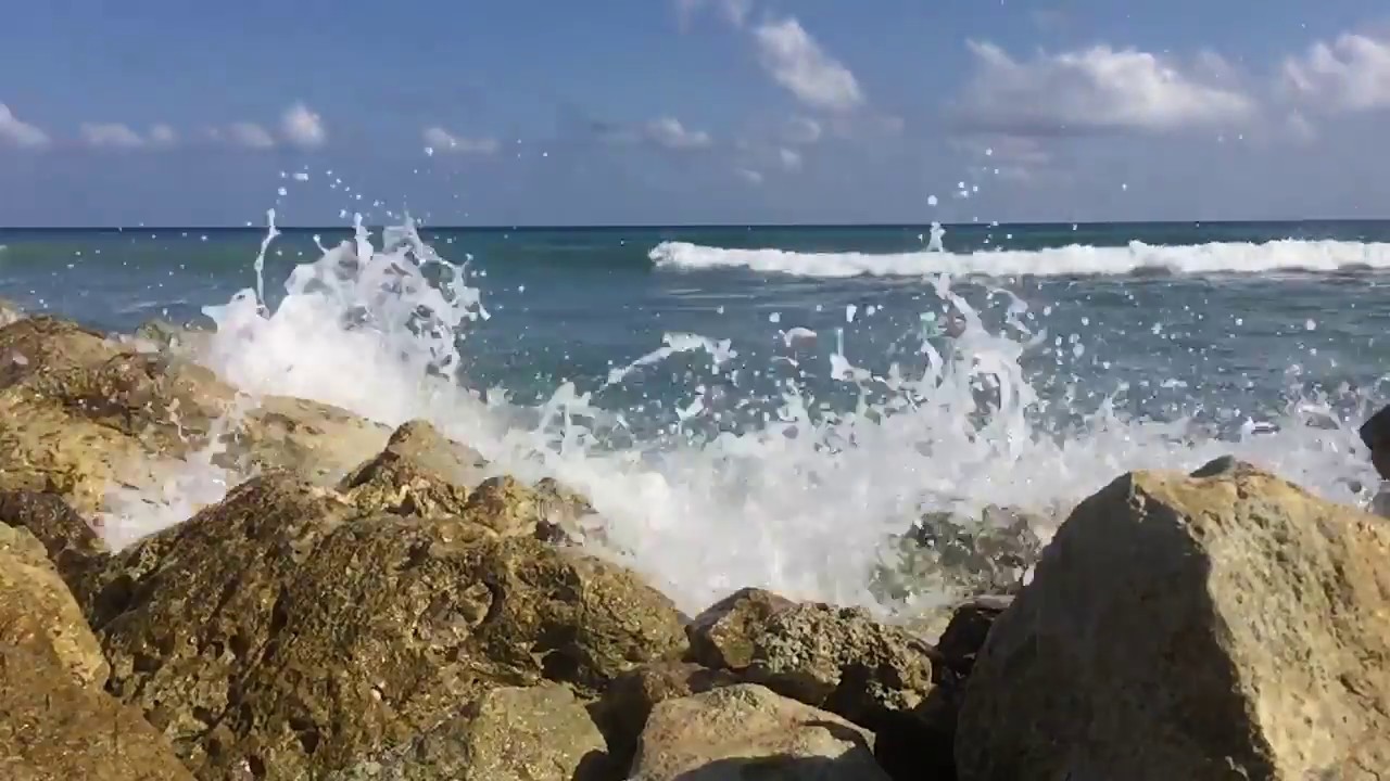 Rocky Beach Ocean Waves (5+ Hours) - YouTube