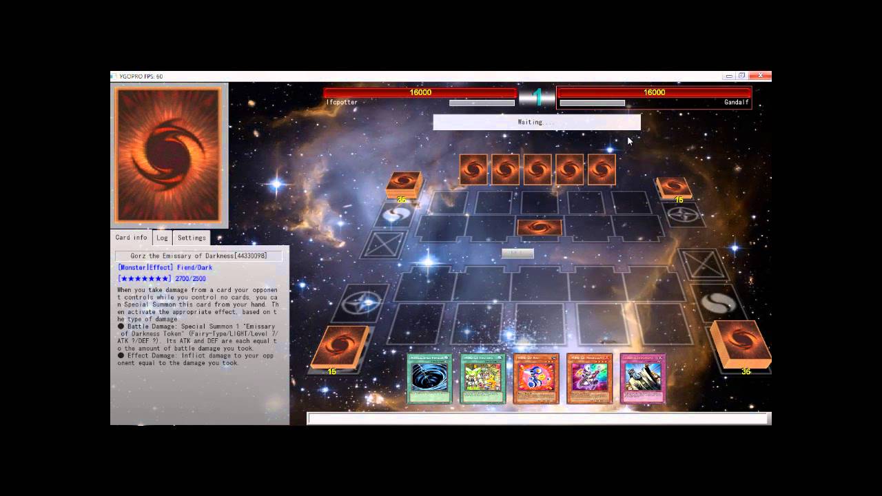 Presentación Programa Juego Yu-Gi-Oh YGOPro Version 1.02F.0 Percy V2 ...