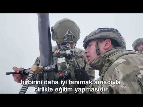 Steadfast Dart-26'da TSK ile İspanya Silahlı Kuvvetleri havan atışı yaptı