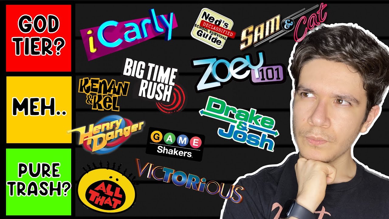iConic to Unhinged Nickelodeon Show Logos (how are these so bad?) - YouTube