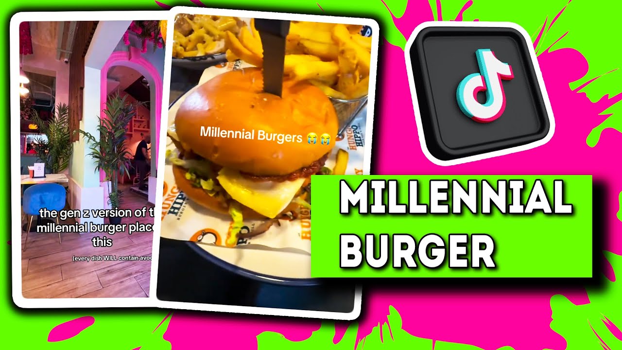 Millennial Burger Meme Craze - YouTube