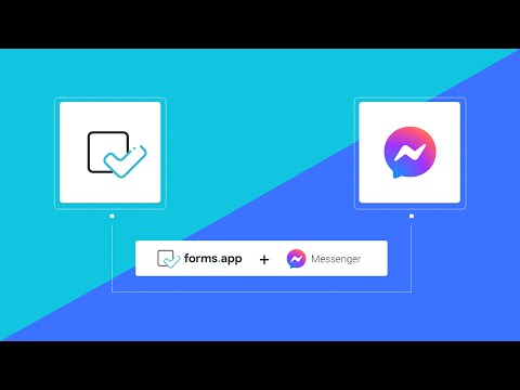 How to add a Messenger chat button on your online forms - YouTube
