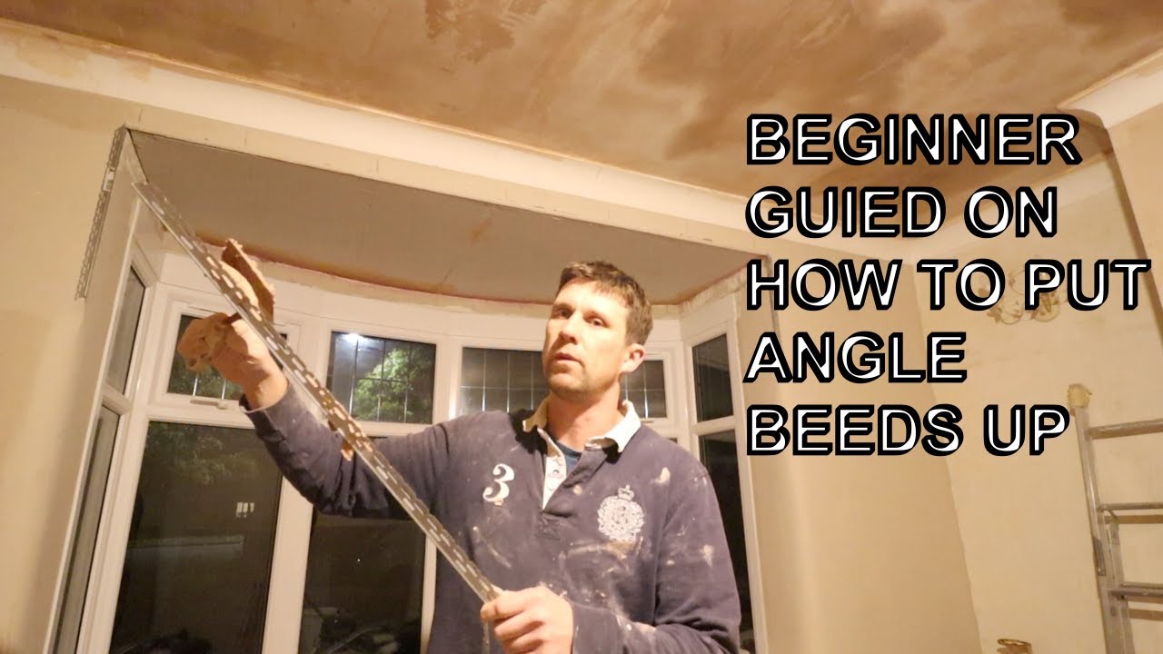 Episode 5 room renovation , three ways to put up angle beads. - YouTube