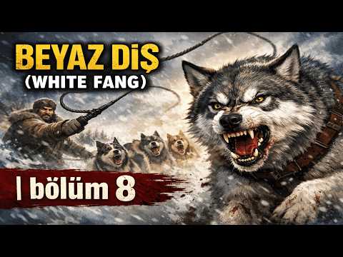 Liderlik, Nefret ve Hayatta Kalma Savaşı - Beyaz Diş (White Fang) | Bölüm 8 (Sesli Kitap)