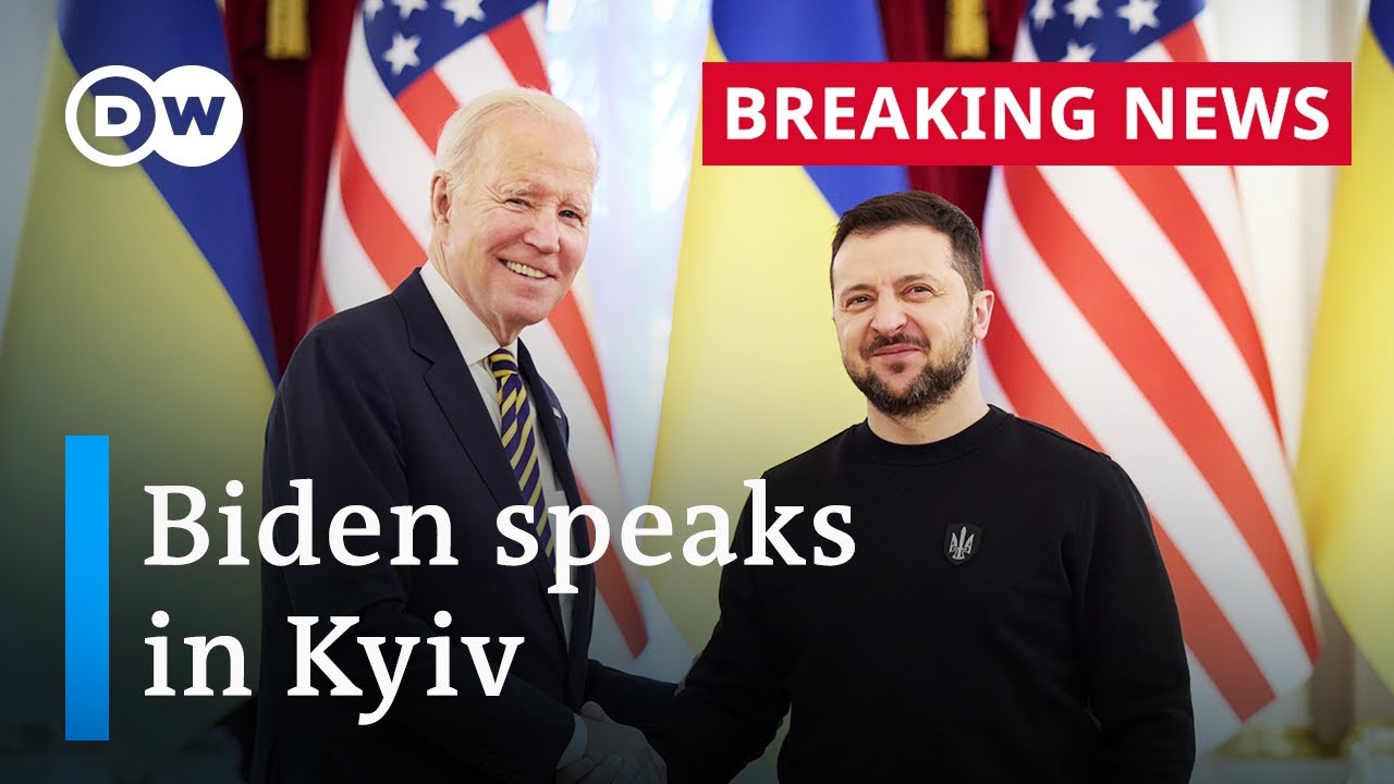 Biden in Kyiv: 'America stands with you and the world stands with you ...