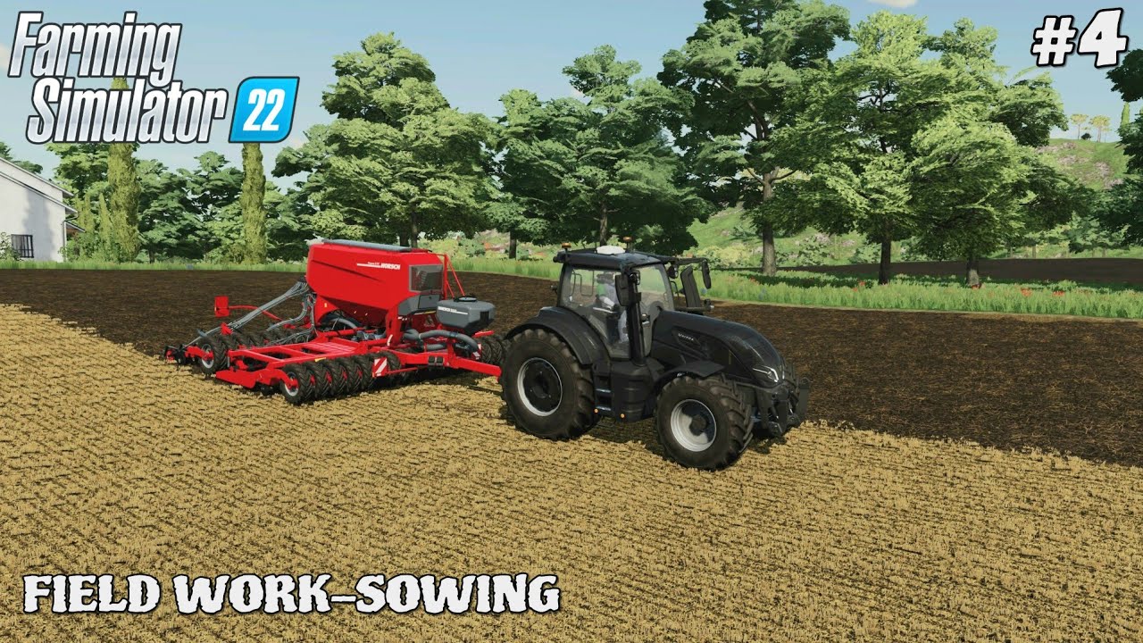 Farming Simulator 22 - Sowing | Ps5 Gameplay - YouTube