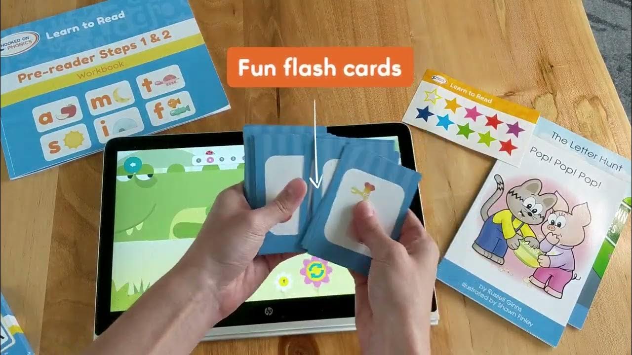 What comes with Hooked on Phonics? - YouTube