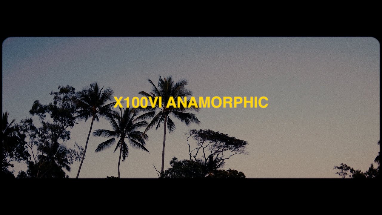 Fujifilm X100VI Anamorphic - YouTube