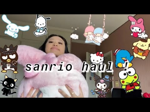 biggest sanrio haul ever lol - YouTube