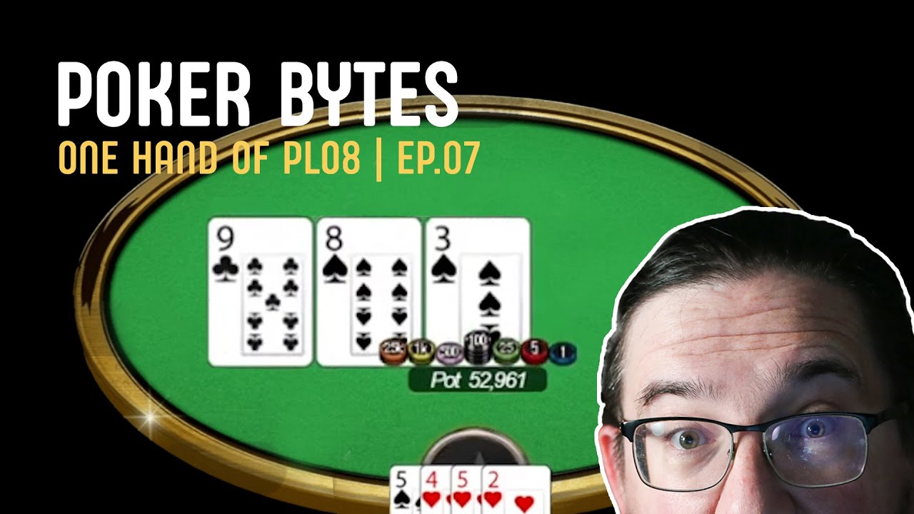 Poker Bytes! Ep. 07 - A hand of PLO8 - YouTube
