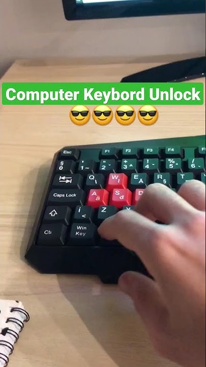 How to unlock Keyboard | Computer Keyboard Unlock Shortcut key #shorts ...