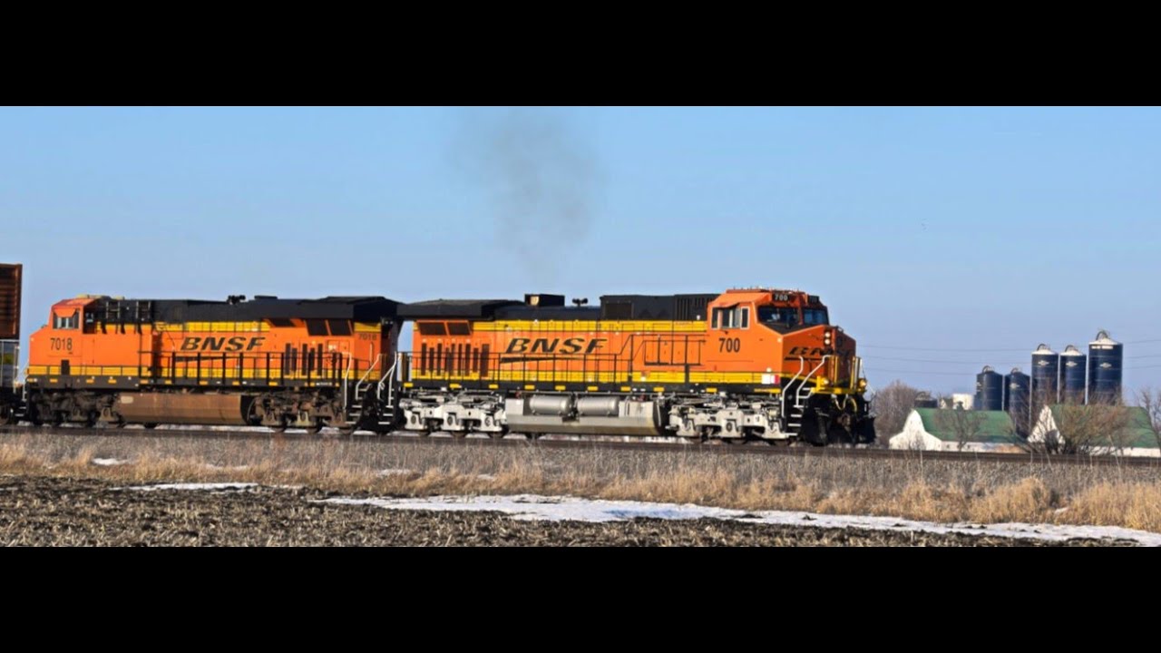 SURPRISE times two with a bonus on the BNSF - YouTube
