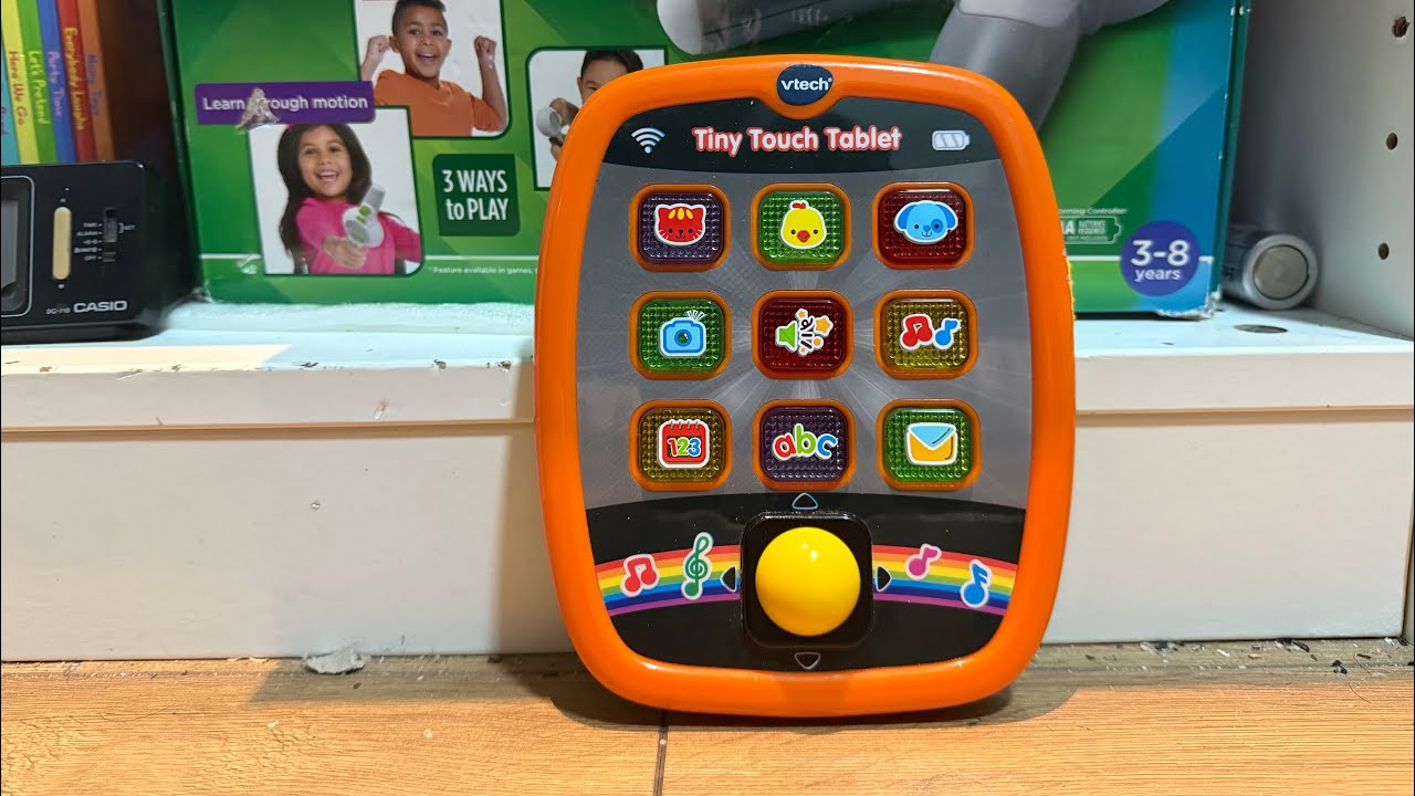 VTech Tiny Touch Tablet - YouTube