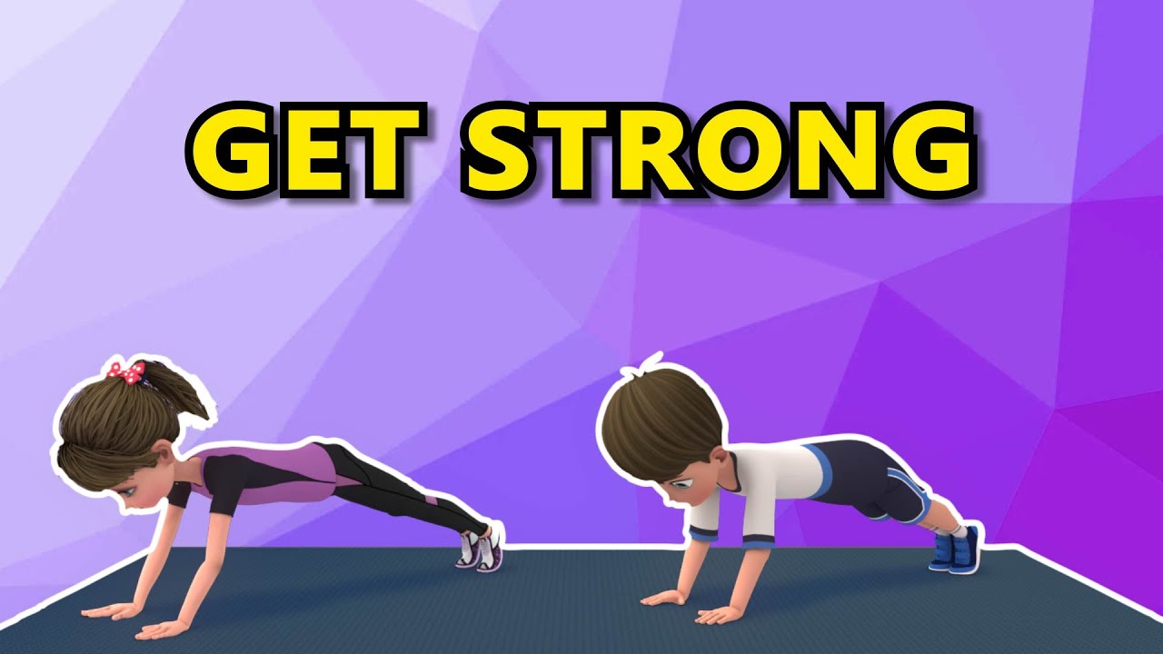 STRONG ARMS CHALLENGE - KIDS WORKOUT - YouTube