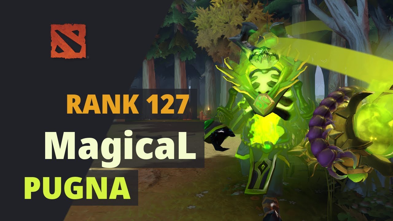 MagicaL (Rank 127) plays Pugna Dota 2 Full Game - YouTube
