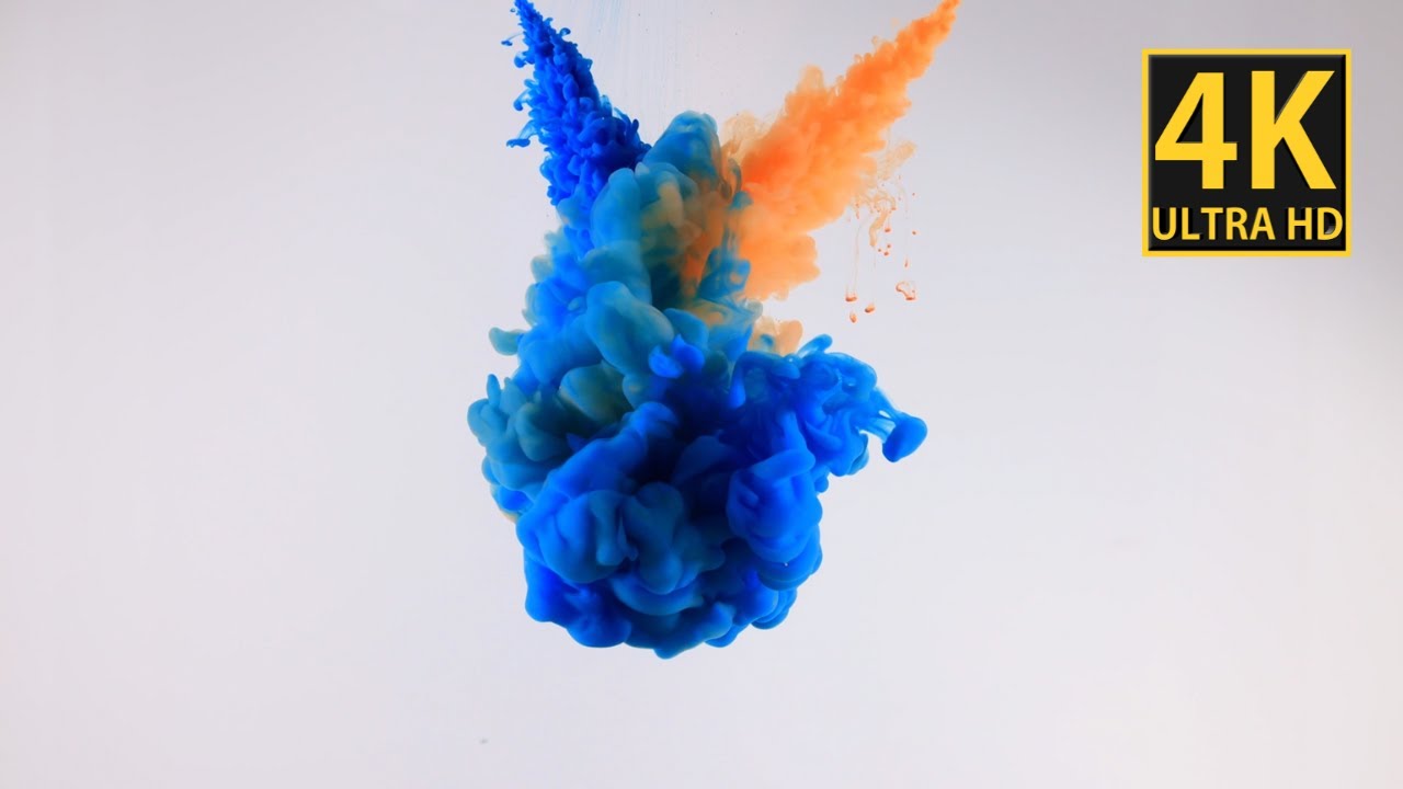 Abstract liquid relaxing Screensaver/Background | 4K 1 hour long no ...