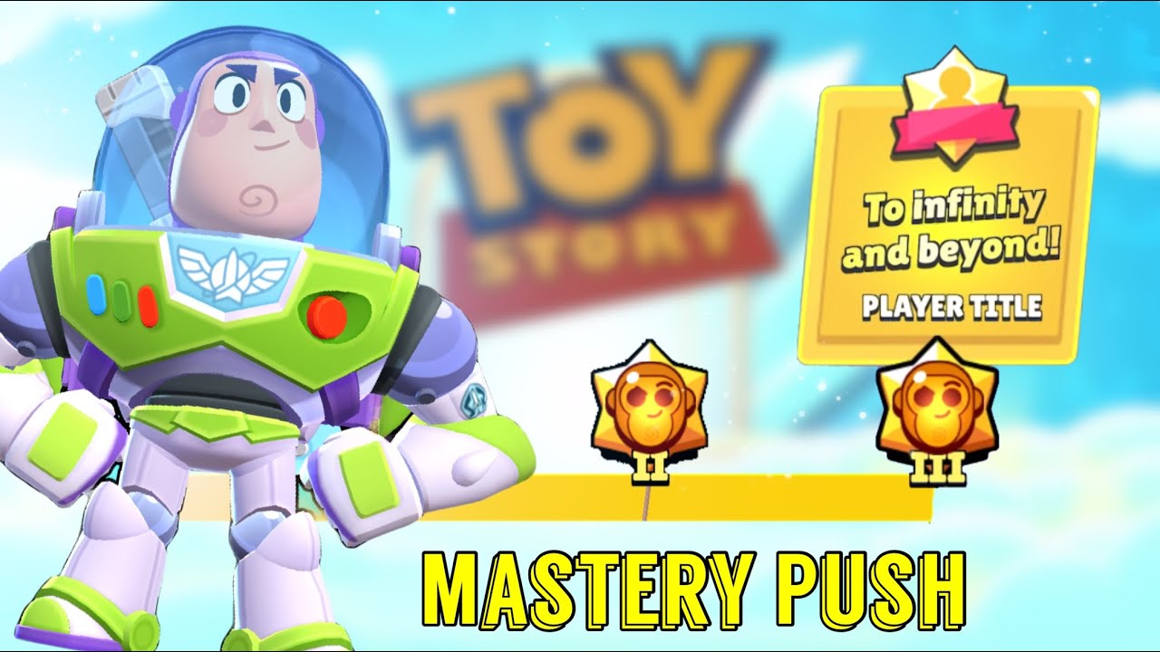 Buzz Lightyear Mastery In Brawl Stars - YouTube