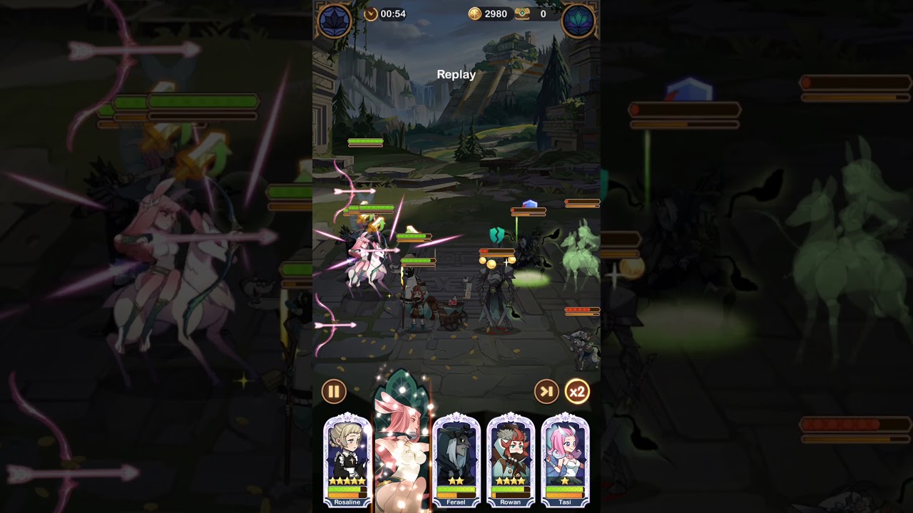 AFK Arena 29-32 | Lvl 285 | with gear/tree | Lyca + Rosaline - YouTube