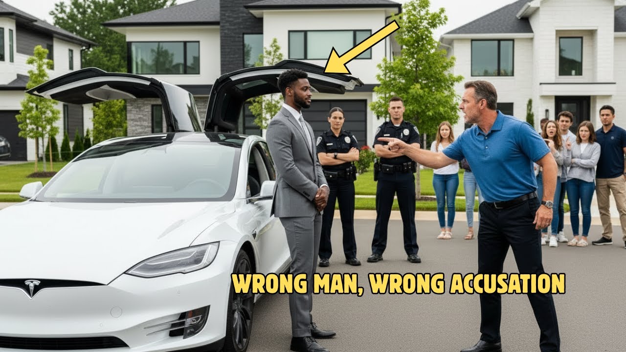 Black Man Accused of Stealing Own Tesla- Moments Later Neighbors ...