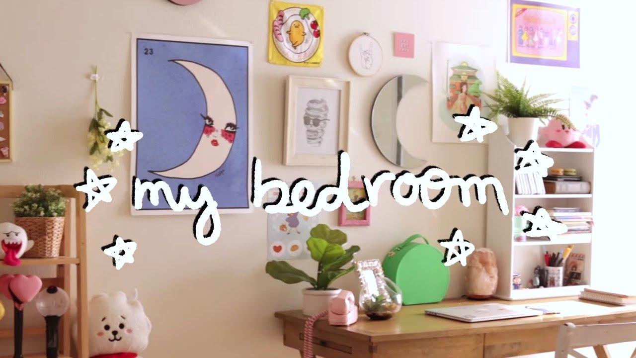 my LA room tour | dreamy, cute & cozy space ☁️🌿 - YouTube