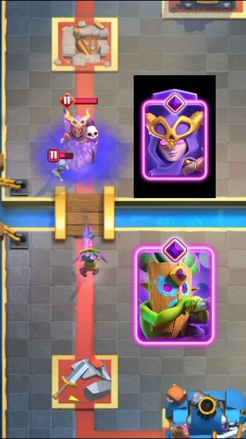 clash royal evolution witch vs evolution deck#clashroyale#youtubeshorts ...