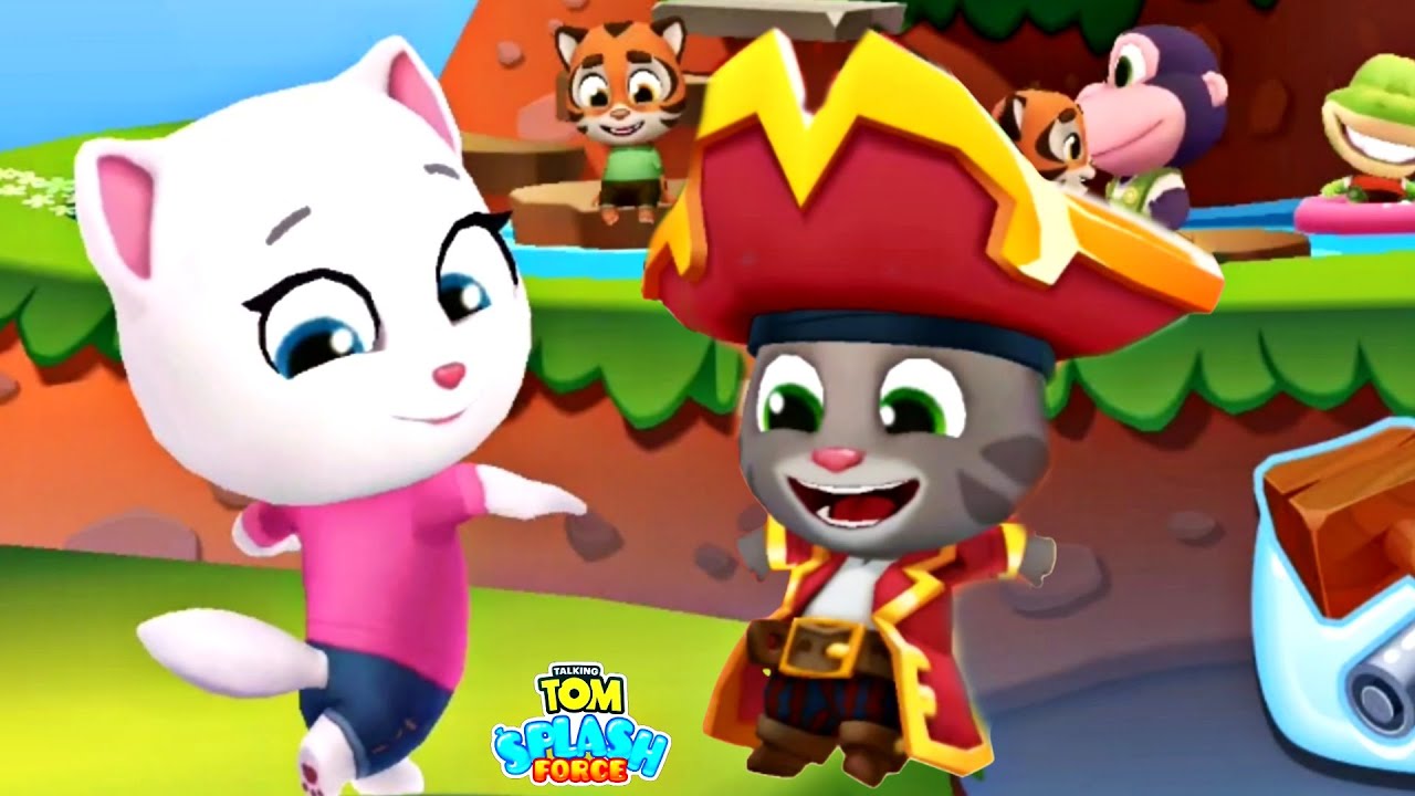 TALKING TOM SPLASH FORCE - LILU Gameplay (Android, iOS) Mobile - YouTube