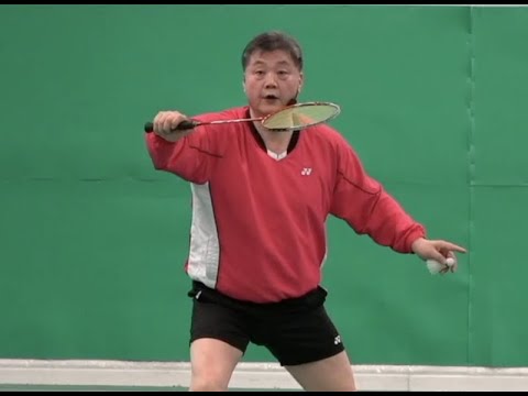Badminton Hitting Skills-For Beginners-Smash Defence How To Do Backhand ...