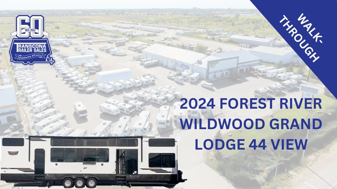 2024 FOREST RIVER WILDWOOD GRAND LODGE 44 VIEW STK# 13745 - YouTube