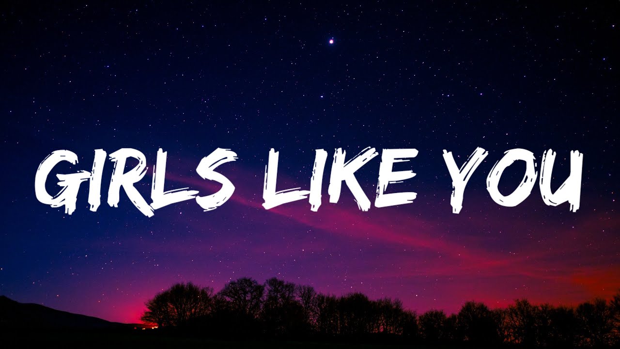 Maroon 5 - Girls Like You (Lyrics) Ft. Cardi B - YouTube