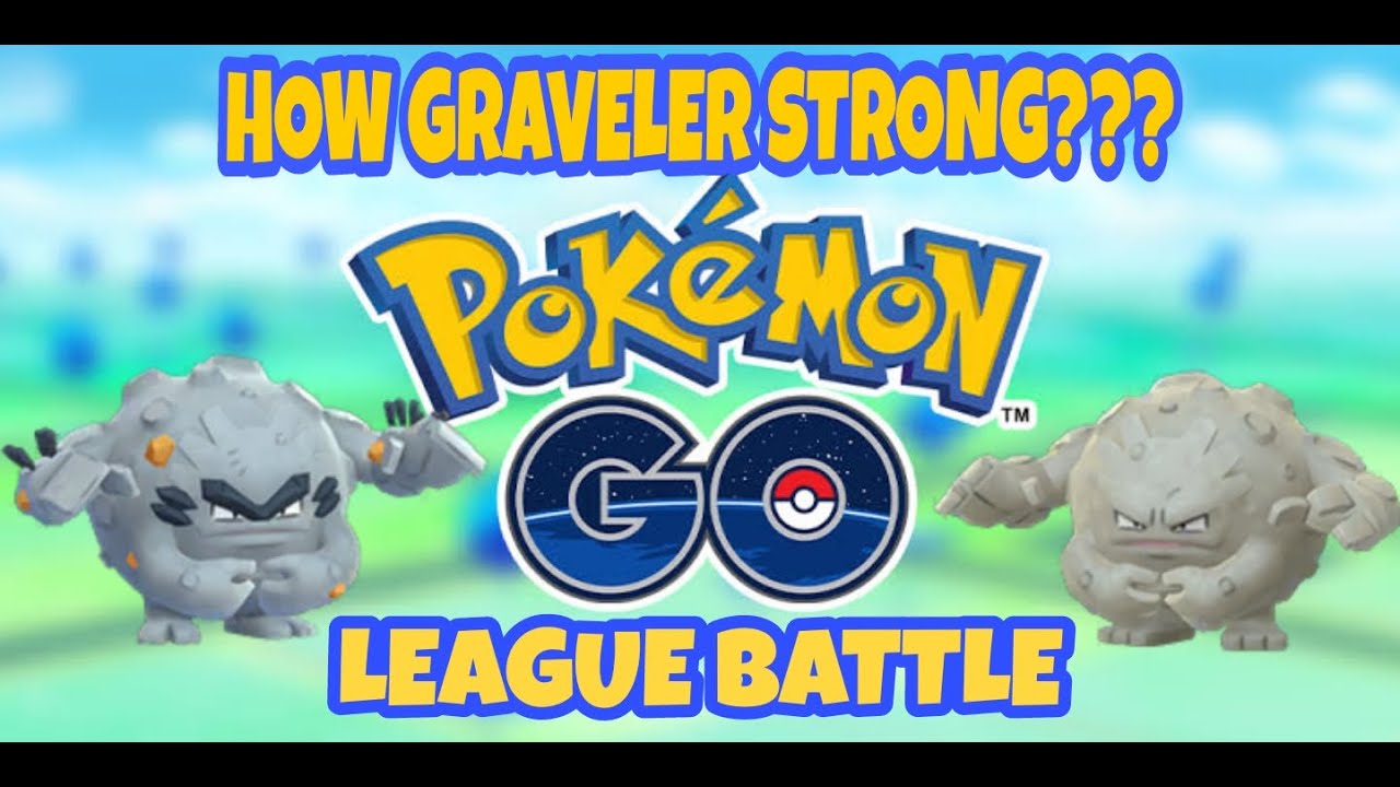 Pokemon Go Rock/Electric Type: How Strong Graveler - Alola Form - YouTube