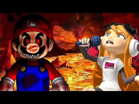 Mario.exe vs meggy spletzer (it's a me with lyrics) - YouTube