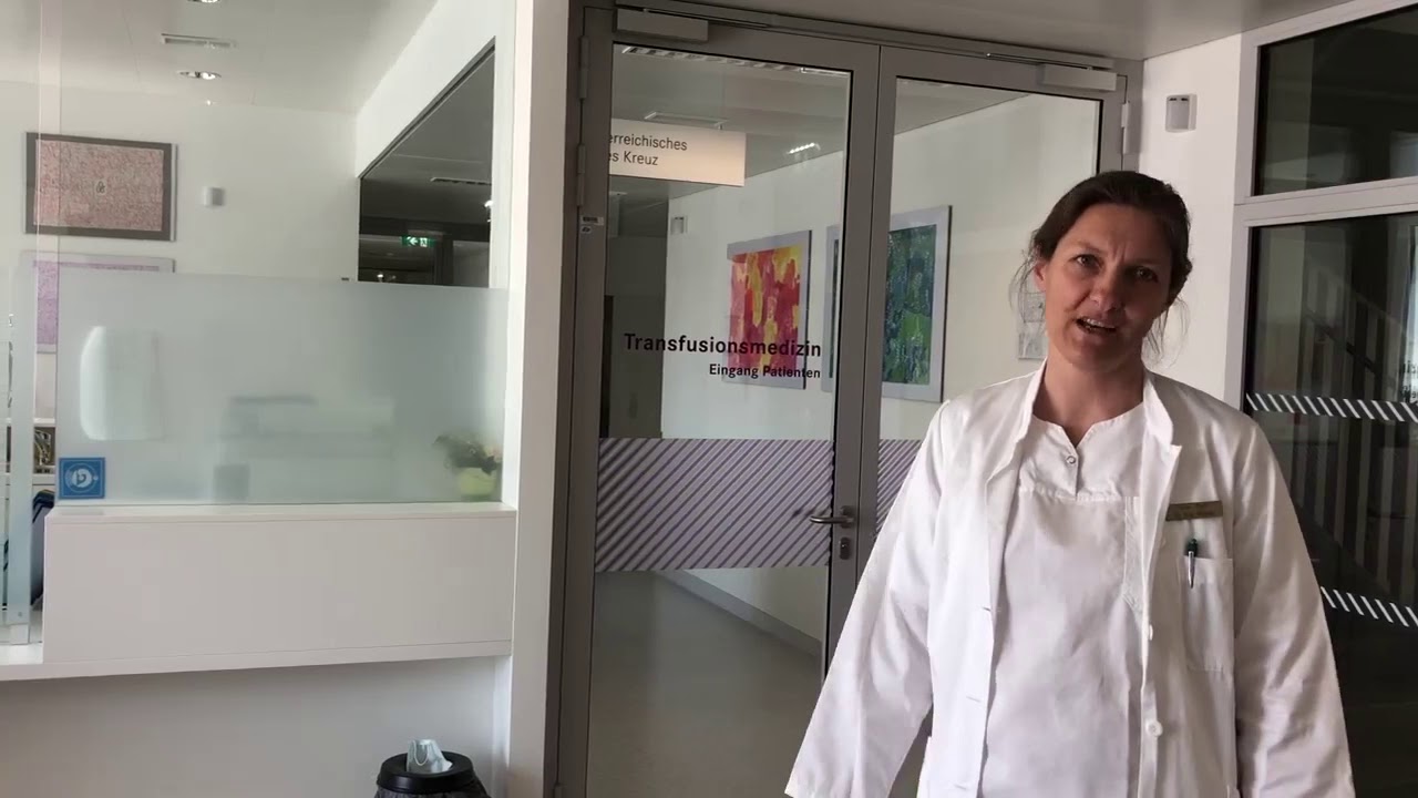 Eva Rohde, Vorstand des Universitätsinstituts für Transfusionsmedizin ...