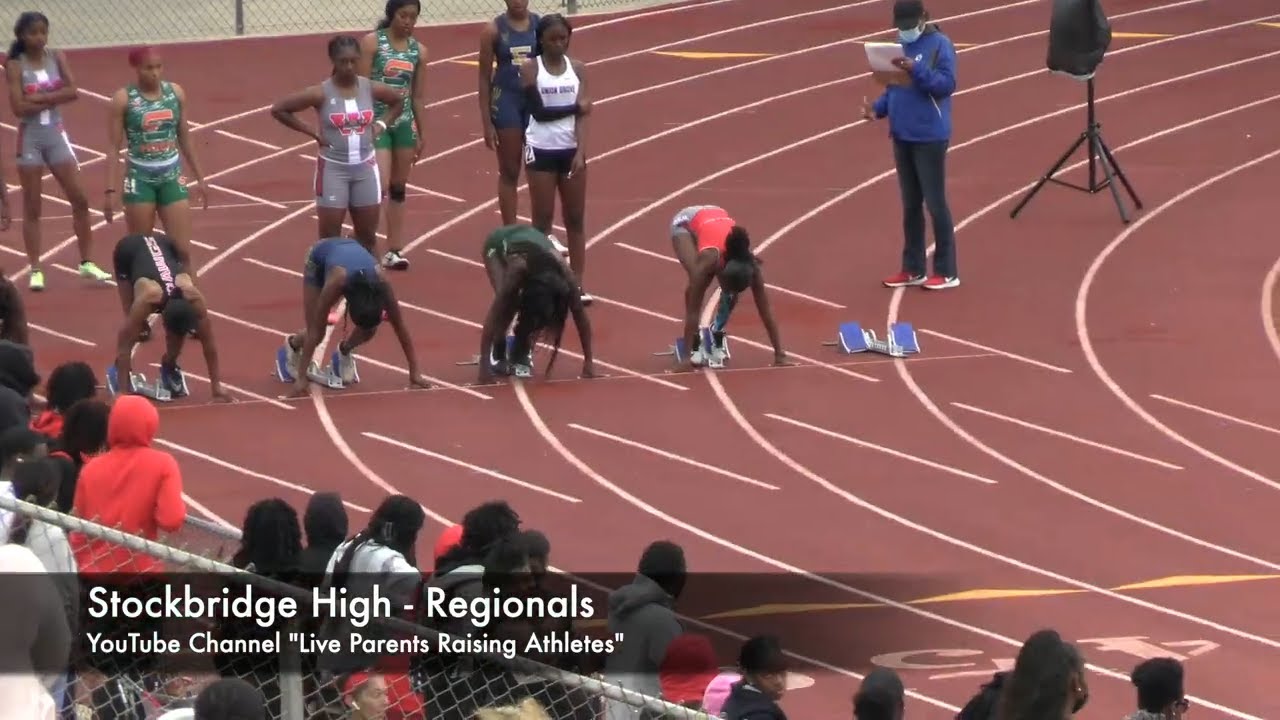 Stockbridge High School Regionals Track Meet - YouTube