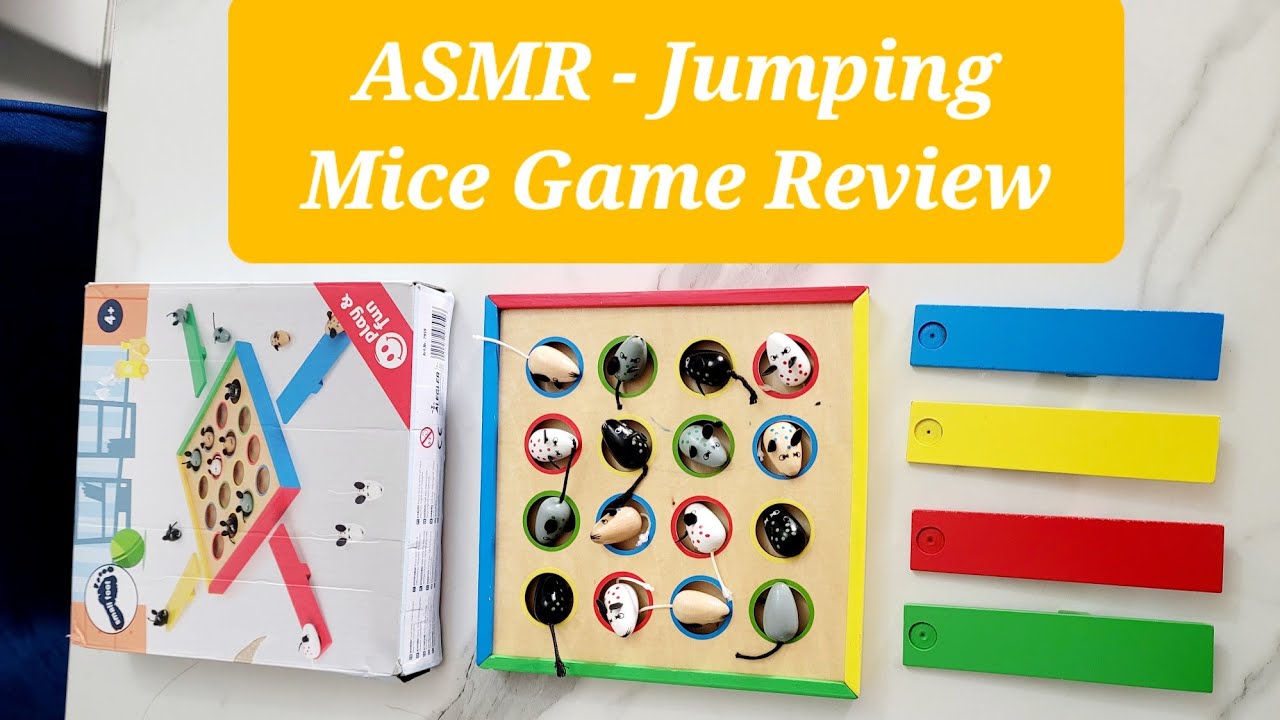 Satisfy with Relaxing Wood Sounds | Jumping Mice Wooden Skill Game ...