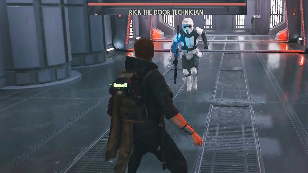 Rick the Door Technician Boss Fight - Star Wars Jedi Survivor (Hardest ...