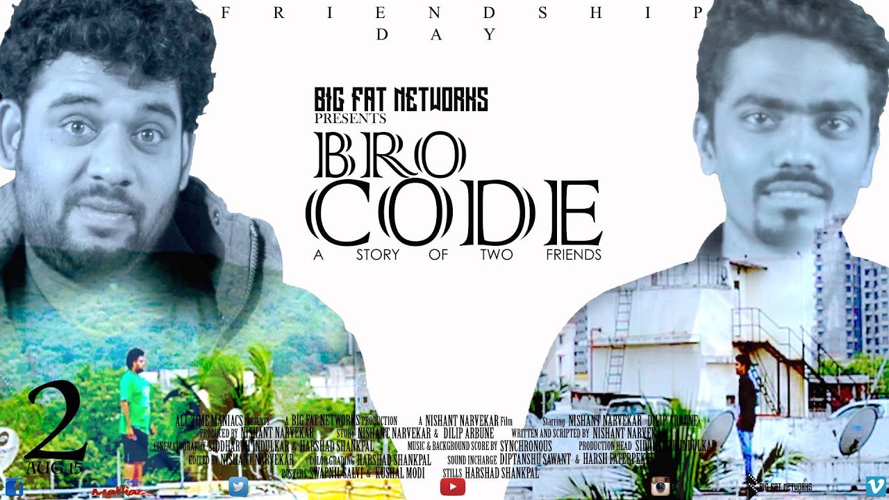 Bro Code - A Story of Two Friends - YouTube