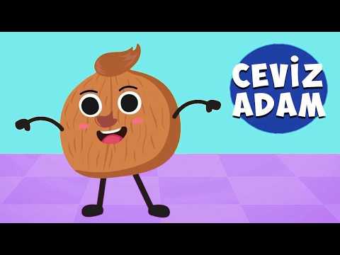 Ceviz Adam Şip Şap Şop Öğretiyor 🌰 Okul Öncesi Eğitici Çocuk Videoları