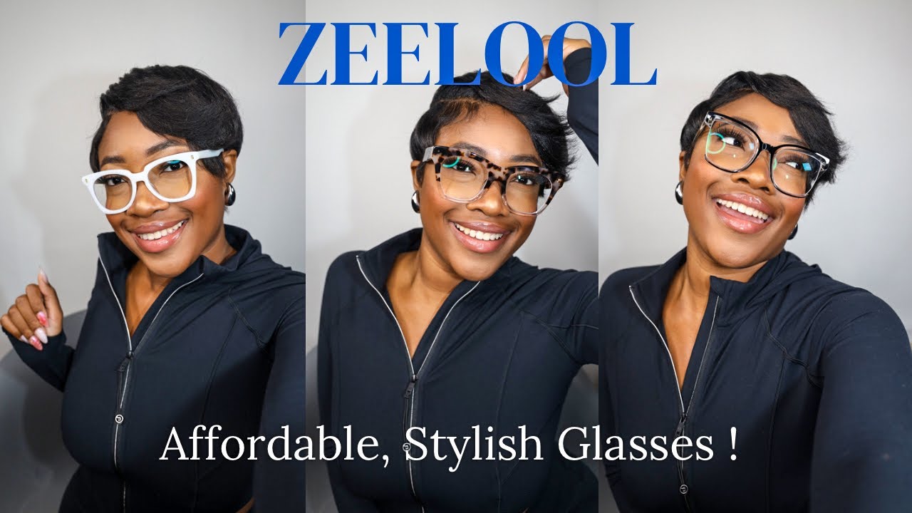 Zeelool Glasses Haul & Review | Affordable w/ prescription | Stylish ...