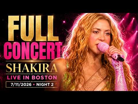 Shakira Live in Boston 2026 — Full Concert at TD Garden | Night 2
